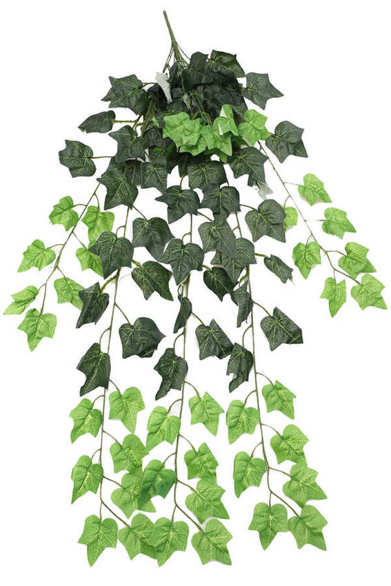 Kumaş Yapraklı Sarkan Sarmaşık 11 Dal 100 cm Yeşil YAPAY SARMAŞIK Yapay ...