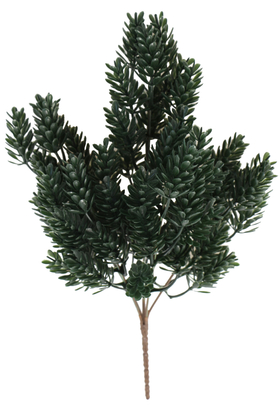 Yapay Dekor Bitkisi Kalın Yaprak Yeşil-Kızıl Yeşillik Demeti, Tüm ...