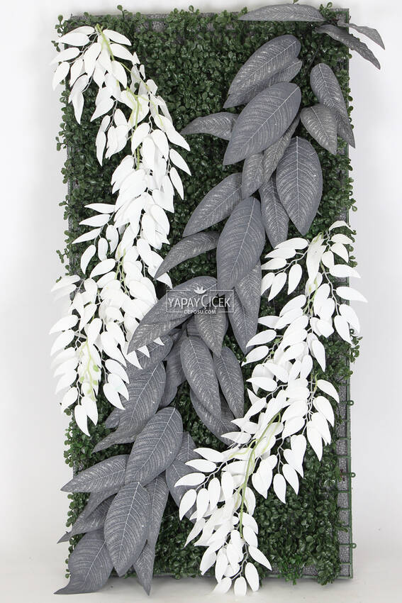 Yapay Dikey Bitki Hazır Duvar Paneli 50x100 cm Model 5 Dikey Bahçe ...