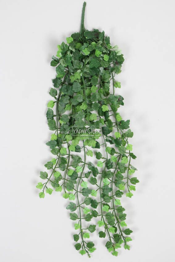 Kaliteli Kumaş Yapraklı Sarkan Sarmaşık 12 Dal 90 cm Koyu Yeşil YAPAY ...